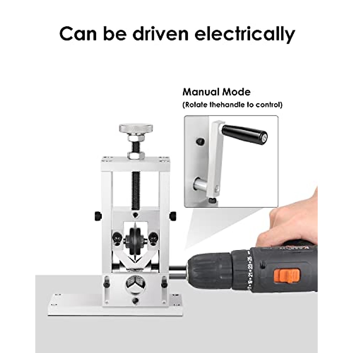 Dreacompy Wire Stripper Machine,Wire Stripper Tool For Stripping Scrap Copper Wire, Upgraded Wire Stripping Machine With Handle,#16 Gauge to 1.5 In Scrap Copper Wire And Romex,0.06-1.5 inch