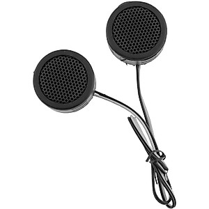 VOYZ Mini Car Tweeter Kit - 180W Power | 1.6" High Frequency Silk Dome | High Fidelity, Efficiency | 4Ω Impedance | Dual Mounting - Surface or Angle | Black - 1 Pair