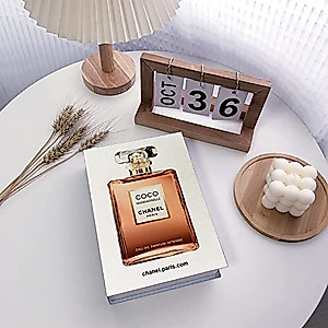 Decorative Books Bundle of Designer Book Decor Inspired CARDBOARD BOX – Fashion Design NO PAGE FAKE Books for Display, Office & Rustic Home Decor, Bookshelf, Modern Farmhouse Decor, Coffee Table Books