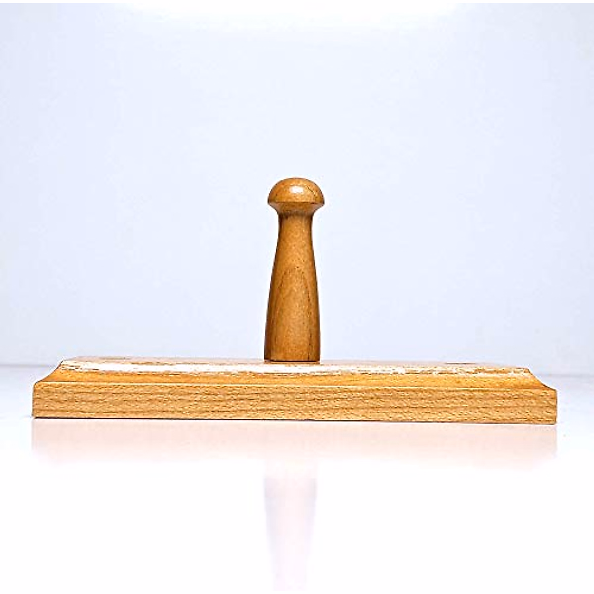 Inspirations Solid Oak Wood Towel Robe Hook | with Mounting Screws, Anchors, Covers - (6 Pack)