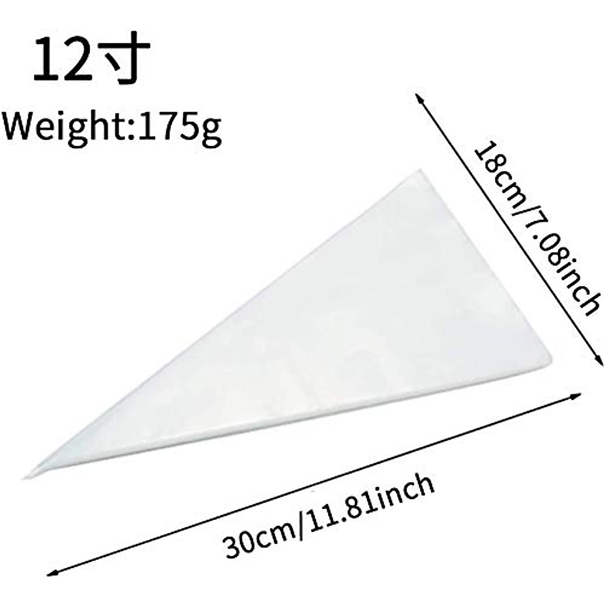 Dessert & Candy Decorating & Pastry Bags,20Pcs Piping Bags,12 Inch Disposable pastry bags,Use for Cream Frosting,Cookie Cake Decorating Supplies