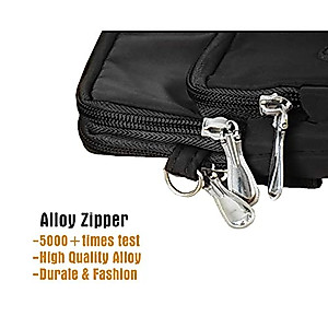 WITERY Waterproof Nylon Cute Crossbody Cell Phone Purse Smartphone Wallet Bag for Women Teen Grils