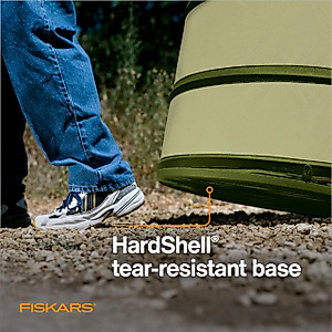 Fiskars 394050-1004 Kangaroo Collapsible Container Gardening Bag, 30 Gallon
