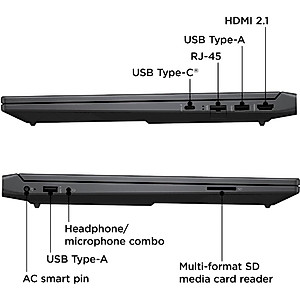 HP 2023 Gaming Laptop Victus, 15.6" FHD IPS 144Hz, 6-Core Ryzen 5 7535HS (Beats i7-11800H), GeForce RTX 2050 4GB GDDR6 Graphic, Backlit KB, B&O, Bluetooth 5.3, Windows 11 Home(32GB|1TB SSD)