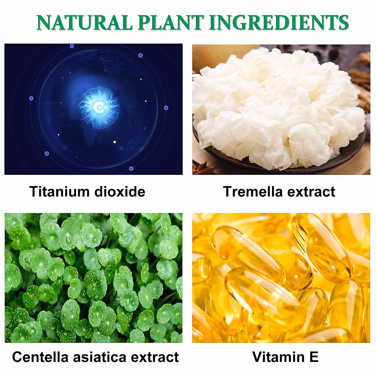 1PCS Mushroom Head Air Cushion CC Cream,CAHIUYOA BB Cream Foundation Full Coverage Concealer Long Lasting Liquid Matte Makeup Foundation with Mushroom Makeup Sponge-Natural