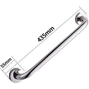 HongLianRiven Bath Handle Towel Rail Shower Grab Bar,Elderly Disabled Pregnant Women, Safety Non-Slip Accessible Handrails, Bathtub, Toilet, Bathroom, Kitchen (Size : 40cm)