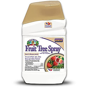 Bonide Captain Jack's Fruit Tree Spray, 16 oz Concentrate, Insect & Disease Control Spray for Organic Gardening