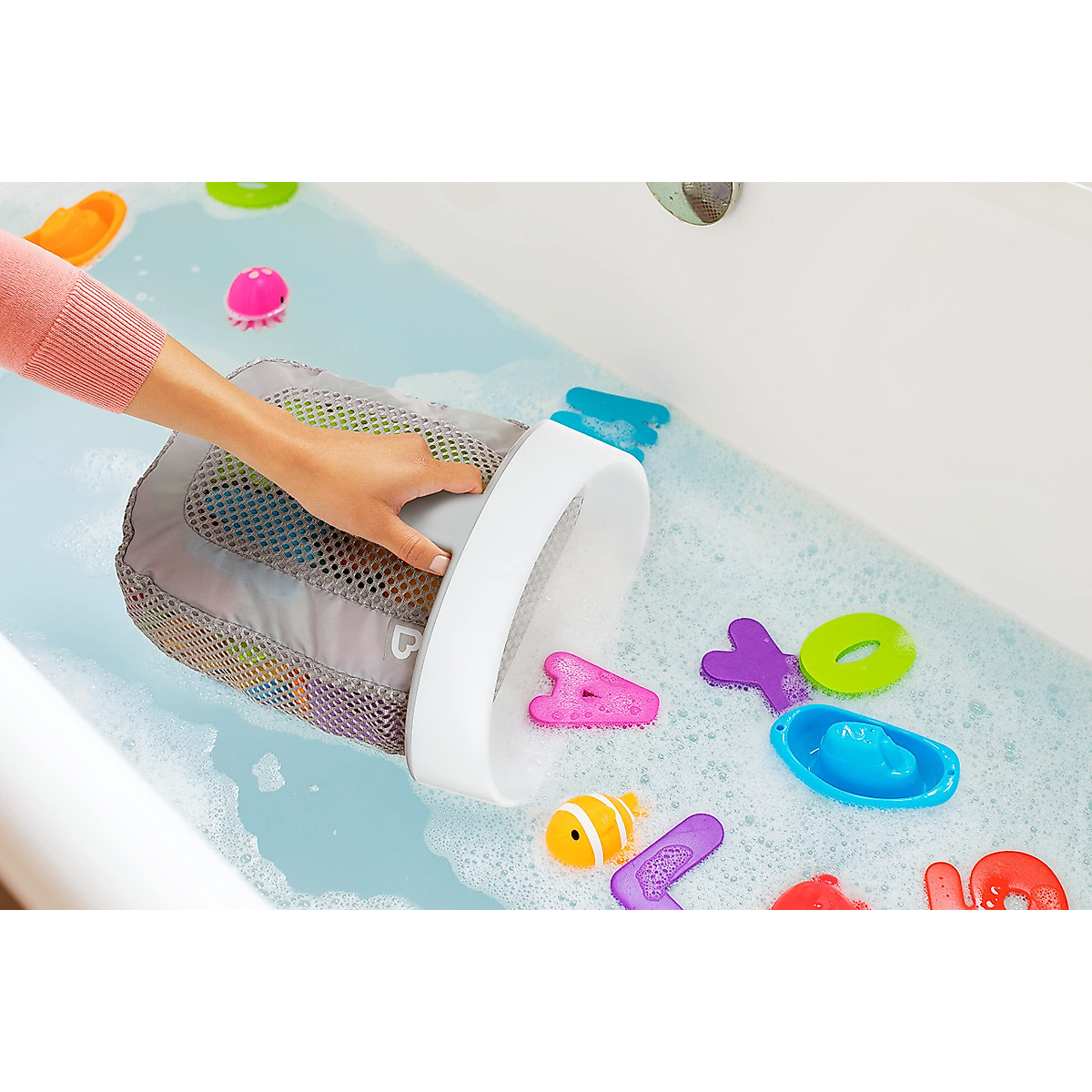 Munchkin® Bath Toy Scoop with 36pc Bath Letters and Numbers Bath Toy