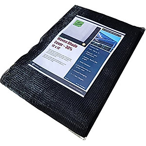 WindscreenSupplyCo Protection Cover (10 Ft. x 10 Ft.) Garden Netting for Birds and Hail with Grommets