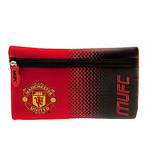 Manchester United F.C. Fade Design Flat Pencil Case