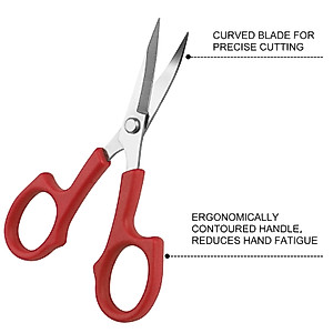 Sewing Seam Ripper Tool,High Quality Stitch Remover and Thread Cutter with 2Big+2Small Seam Rippers,1 Pack Thread Snips,1Pack 5”Scissor