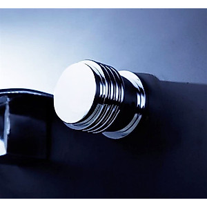 Kitchen Sink Mixer Taps Basin Waterfall Faucets, Bathroom Sink Faucet, Brass Wall Mounted Bathroom Widespread 3 Hole 8 Inch Basin Tap Bath Sink Tap Compatible with Balcony Laundry ，Faucet