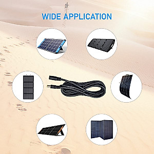 XTAR DC7909 8mm Extension Cable,10Ft 3M DC 8mm Cord Female to Male Cable Connector for XTAR SP100 Solar Panel Solar Generator Portable Power Station 14AWG