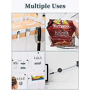 30 Pcs 10 x 2.6 mm Black Small Tiny Magnets | Refrigerator Magnets Round Brushed Nickel Style for Fridge,Office,Dry Erase Board,Whiteboard,Map,Magnetic Pins | Rare Earth Magnets