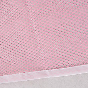 Stuffed Animal Storage Hammock, Powkoo Small Toy Hammock Storage Net Organizer for Bathtub, Bedroom, Small Soft Toys, Teddies (Pink)