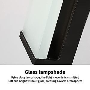 YanFeng Outdoor Wall Light, Automatic Security Sensor Wall Light, Waterproof Exterior Wall Sconce Lamp Warm White Light Wall Mount Porch Lights for Home Garden Courtyard Hallway Balcony