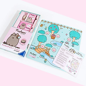 Ravensburger Pusheen Purrfect Pick Game - Fun Family Activity | Ideal for Cat Lovers and Pusheen Fans | Engaging Gameplay | Suitable for Ages 8 and Up | Pink Edition