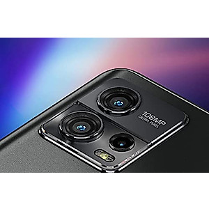 Motorola Moto G72 4G LTE 128GB + 6GB Unlocked Global (ONLY Tmobile/Metro/Mint/Tello USA Market) NFC 108MP Triple Camera + (Fast Car Charger Bundle) (Bright White)