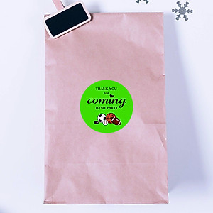 MAGJUCHE Sports Thank You Stickers, Kids All Sports Themed Birthday Party Favor Sticker Labels, 2 inch, 40-Pack