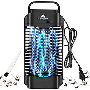Homesuit Bug Zapper for Outdoor and Indoor, Electric 4200V Mosquito Zapper, Mosquito Trap Outdoor, 18W Electronic Mosquito Killer/Insect Fly Pest Trap for Backyard, Patio, Home