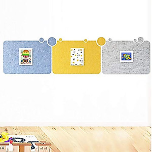 Creative Combination Bulletin Board, Office Cultural Wall Felt Board, Publicity Bulletin Board, Cork Board Photo Wall Sticker