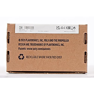 Poly DA75 USB-A/USB-C digital adapter - Works with Poly Call Center Quick Disconnect (QD) Headsets - Works with Avaya, Genesys,&Cisco call center platforms