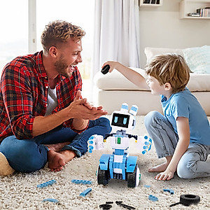 XITALAXU STEM Projects for Kids Ages 8-12,Remote & APP Controlled Robot Building Toys Stocking Stuffers for Kids,Gifts for Teens Boys Girls Age 7 9 10 11 13 14 (410 Pieces)