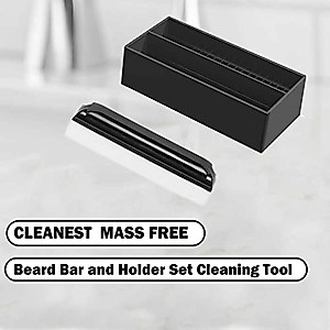 Mat's Beard Cleaning and Holder Set Cleaning Tool, Multifunctional Beard Clean Up Kit for Cleaning Up Beard Trimmings from Sinks and Countertops After Shaving, Best Gifts for Men