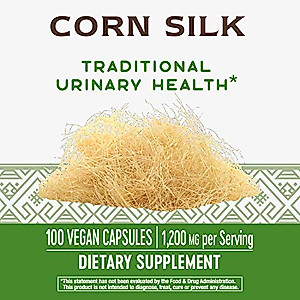Nature's Way Premium Herbal Corn Silk, 1,200 mg per serving, 100 Capsules