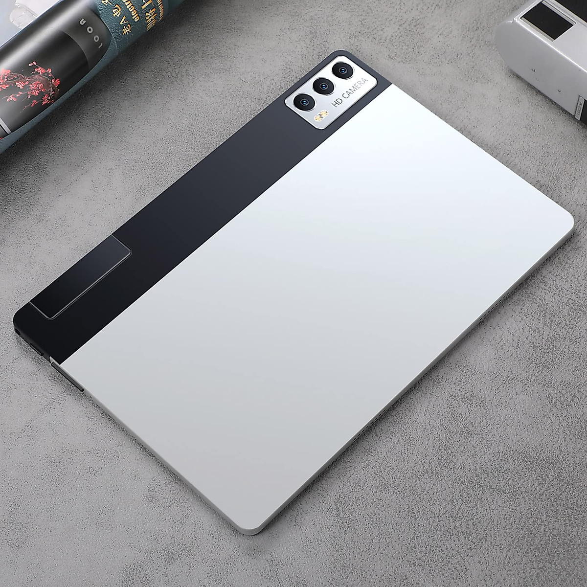 10in Tablet, IPS Large Screen 4GB RAM 256GB ROM 1080x1960 Resolution 5G WiFi 4G Calling Tablet for Office (US Plug)