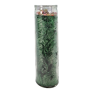 Fast Luck Green-Palm Wax Spiritual Intention Spell Candle-[Green] | Vela CASA ESOTERICA PERFUMADA- (Suerte RAPIDA)