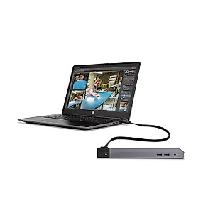 iBuyMax USB-C Docking Station Cable for HP Elitebook 840 G3, X260 1030 G2, Elite X2 1012 G1, Single Custom end (AC + USB Type-C to USB Type-C), Black