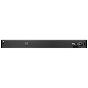 D-Link 28-Port Gigabit Smart Managed PoE+ Switch |24 PoE+ Ports (193W) + 4 SFP Combo Ports |L2+ | VLANs | Web Managed | Surveillance Mode | Rackmount | NDAA Compliant |Lifetime Warranty (DGS-1210-28P)