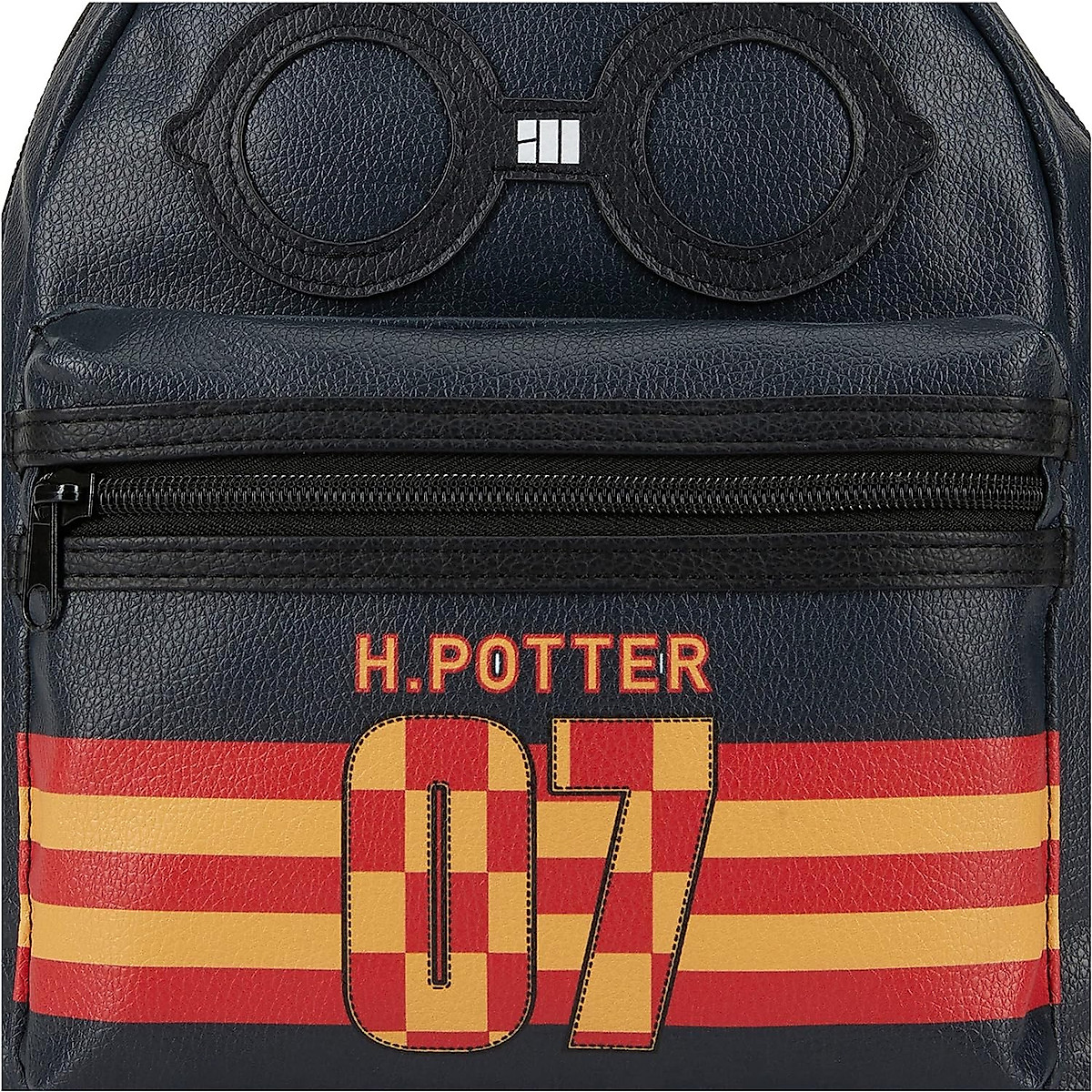 Harry Potter Hogwarts Allover Backpack - Girls, Boys, Teens, Adults Hogwarts School of Witchcraft Faux Leather 10 Inch Allover Mini Backpack