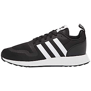 adidas Originals mens Smooth Runner Sneaker, Core Black/White/Core Black, 13 US