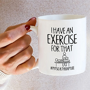 Retreez Funny PT Physical Therapy Mug Gift Therapist Exercise Physiotherapist Graduation Thank You 11 Oz Ceramic Coffee Mug - Sarcasm Inspirational birthday gift for friend coworker him her sis bro