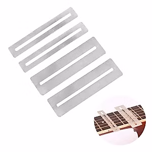 2 Set Guitar Fingerboard Guards, Stainless Steel Guitar Fingerboard Protector, Luthier Tool, Fretboard Protector