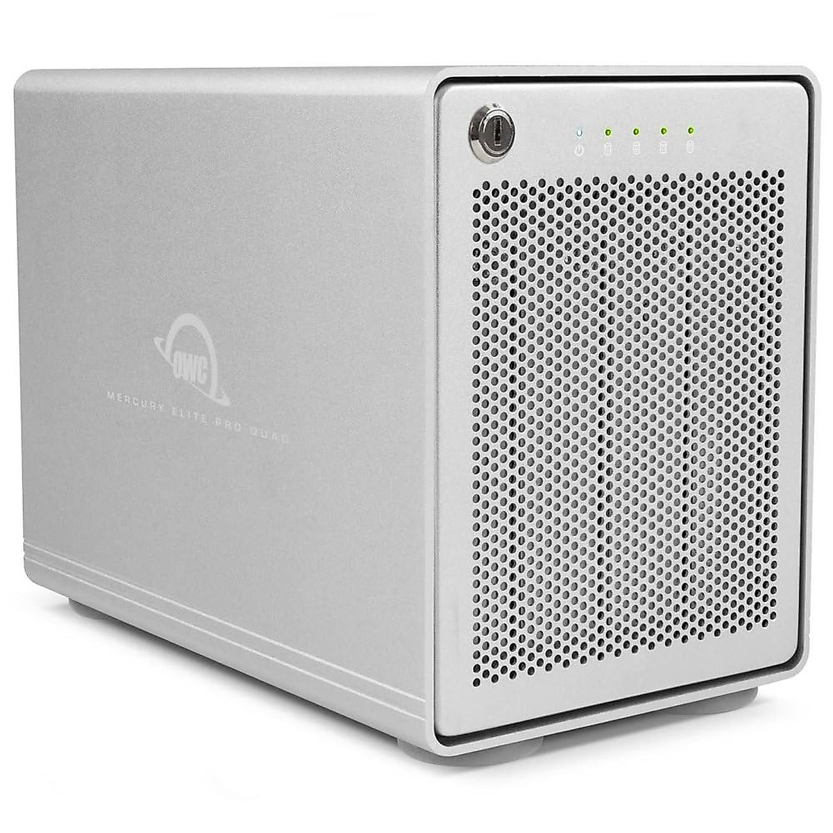 OWC Mercury Elite Pro Quad RAID 5 Four-Bay External Storage Enclosure, Includes SoftRAID XT