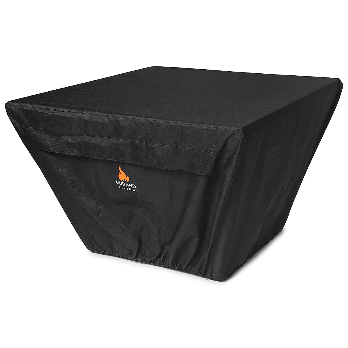 Outland Fire Table UV & Water Resistant Durable Cover for 36-Inch Square Series 410 Outdoor Propane Fire Pit Tables, Square 37-Inch x 26-Inch - Breathable Venting with Mesh Barriers & Watertight Seams