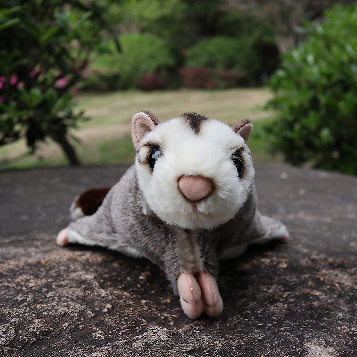ZHONGXIN MADE Sugar Glider Plush - Realistic Sugar Glider Stuffed Animal, 8.5 inch Plush Toy, Furry Stuff Gifts for Kids