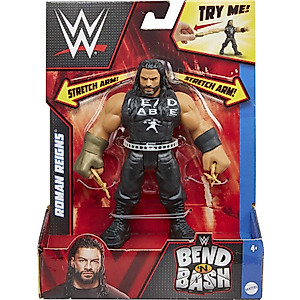 ​​WWE Basic Action Figures, Posable 5.5-inch Collectible for Ages 6 Years Old & Up