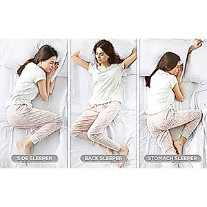 Utopia Bedding Bed Pillows for Sleeping Queen Size (White), Set of 2, Cooling Hotel Quality, for Back, Stomach or Side Sleepers