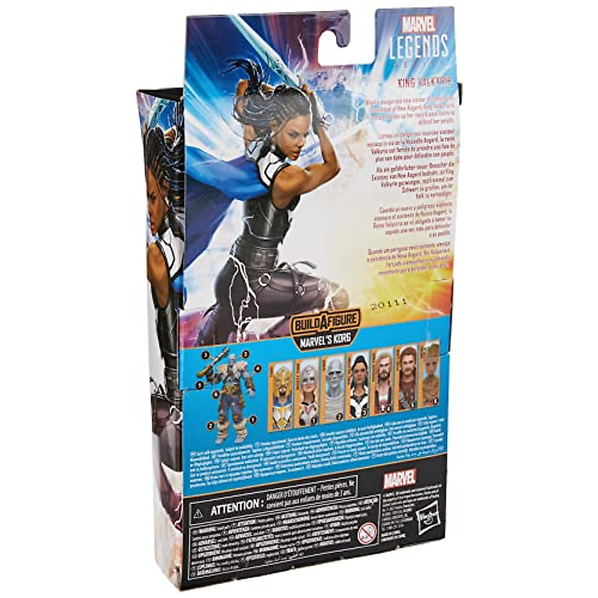 Marvel Legends Series Thor: Love and Thunder King Valkyrie Action Figure 6-inch Collectible Toy,1 Accessory,2 Build-A-Figure Parts