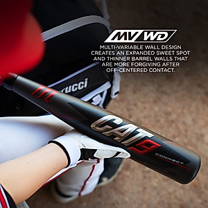 Marucci CAT9 CONNECT -10 USSSA Senior League Baseball Bat, 2 3/4" Barrel, 30"/ 20 oz