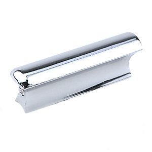 Coshar Electric Guitar Slider Guitar Steel Bar Slide Tone Bar for Dobro, Lap Steel Guitar, Hawaiian Guitar, Electric Guitar Accessories (1pc, Silver)