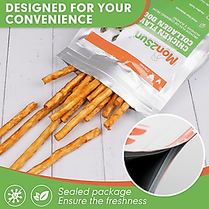 MON2SUN Chicken Collagen Sticks for Dogs, 5 Inch Teeth Cleaning Collagen Dog Chews for Small Dogs (Chicken Flavored) No Hide Skin & Coat Healthy Dog Snacks, 10.58oz (40 Count-Pack of 1)