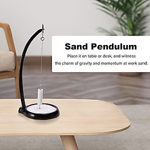 NSVJVY Gravity Creative Sand Pendulum Home Decoration for Kids Desk Toys(Contains Natural Sand Independent Packing)
