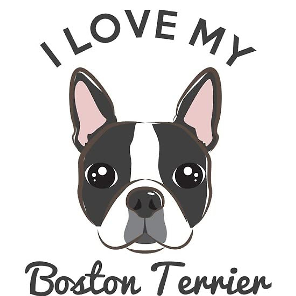 CafePress I Love My Boston Terrier Mug Mugs Ceramic Coffee Mug, Tea Cup 11 oz