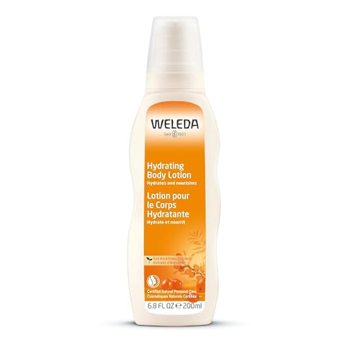 Weleda Hydrating Sea Buckthorn Body Lotion, 6.8 Fluid Ounces (Pack Of 1)