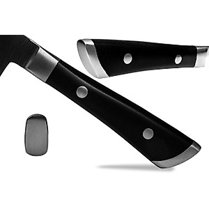 Seki Japan MASAMUNE, Japanese Utility Petty Knife, Stainless Steel Fruit Knife, POM Handle, 5.3 inch (135mm)